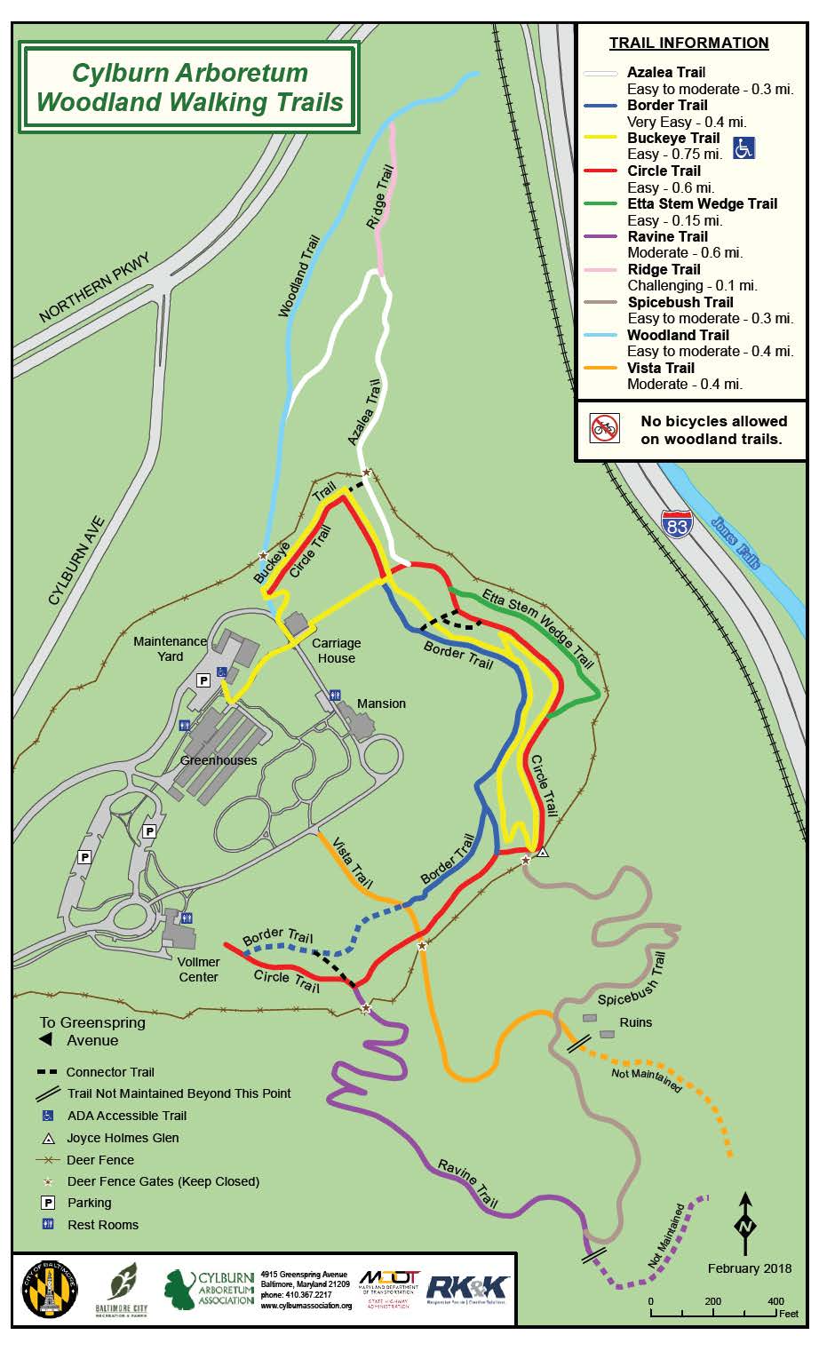 Trail-Map-2018 - Cylburn Arboretum Friends